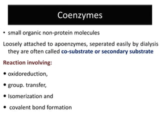 Vitamins as coenzymes, different forms and deficiency disorders | PPTX