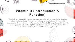 Vitamin-D.pptx | Bone and Joint Conditions | Diseases and Conditions