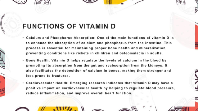 Vitamin-D.pptx | Bone and Joint Conditions | Diseases and Conditions