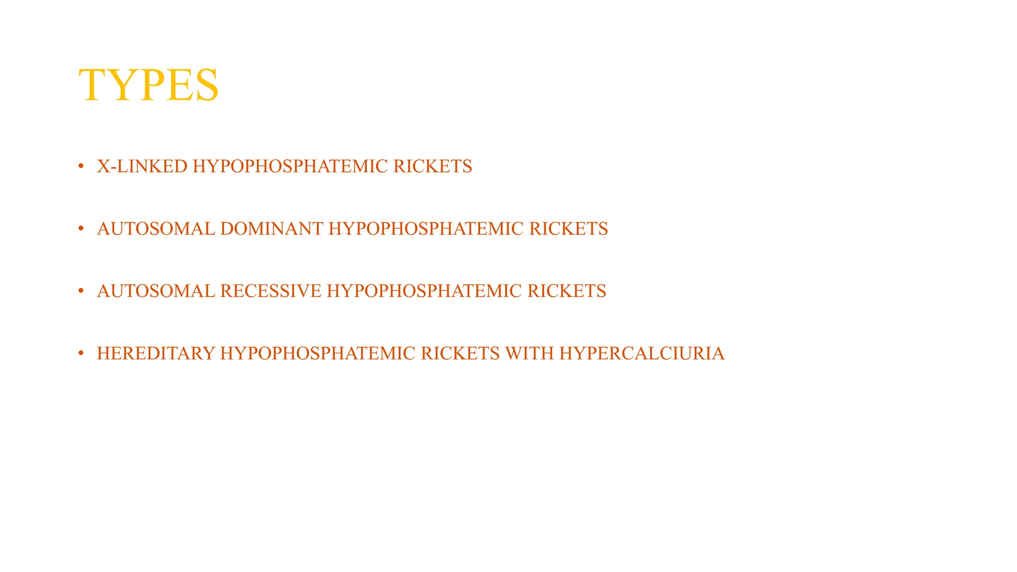 VITAMIN-D RESISTANT RICKETS.ppt educationx | PPTX