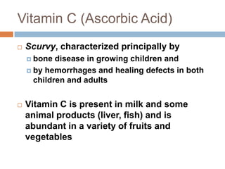 Vitamin & Mineral Deficiency | PPTX