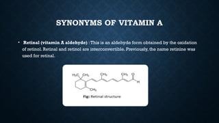 Vitamin A Vitamin A Vitamin A Vitamin A | PPT