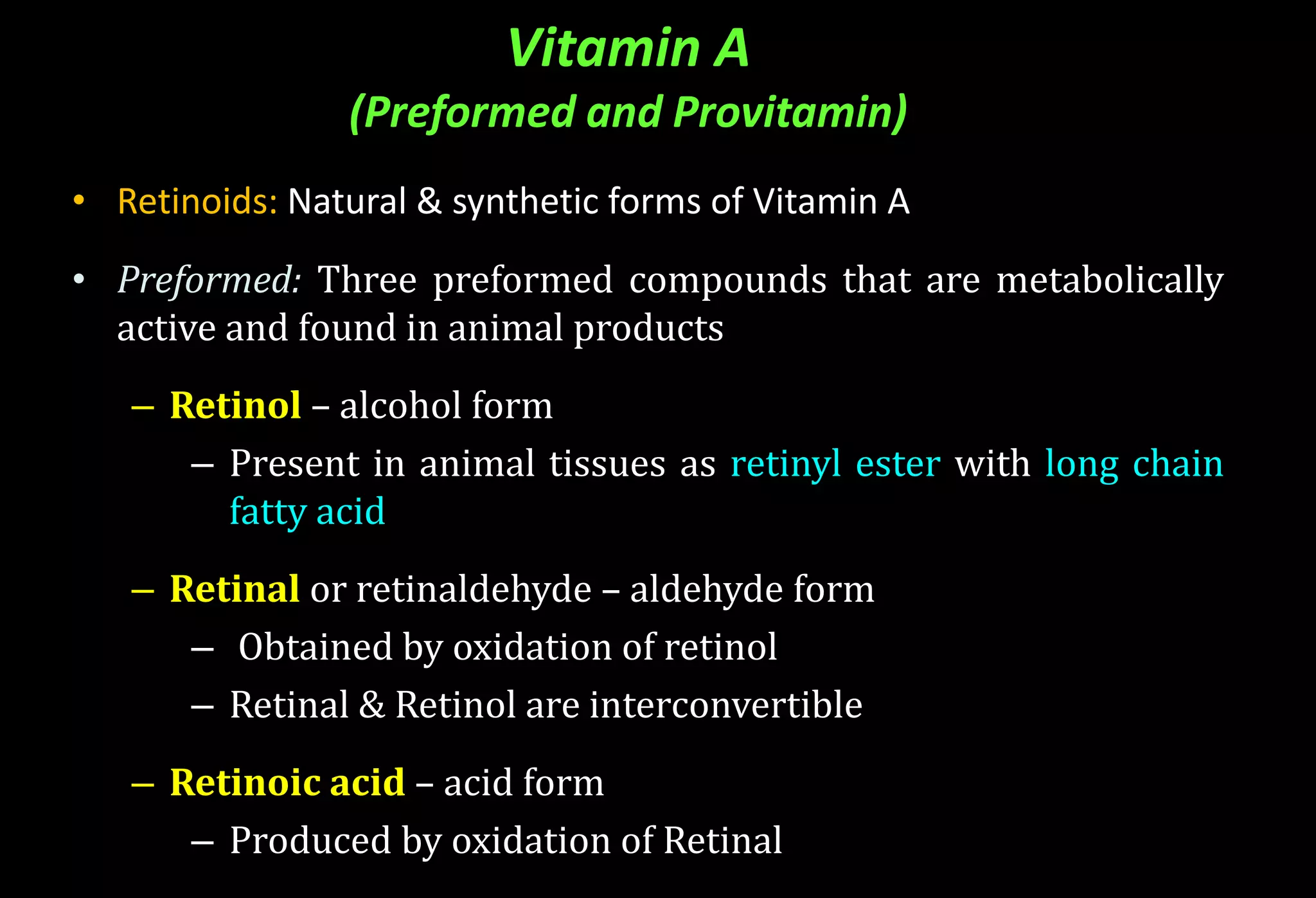Vitamin A | PPTX
