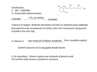 Vitamin A | PPTX | Chemistry | Science