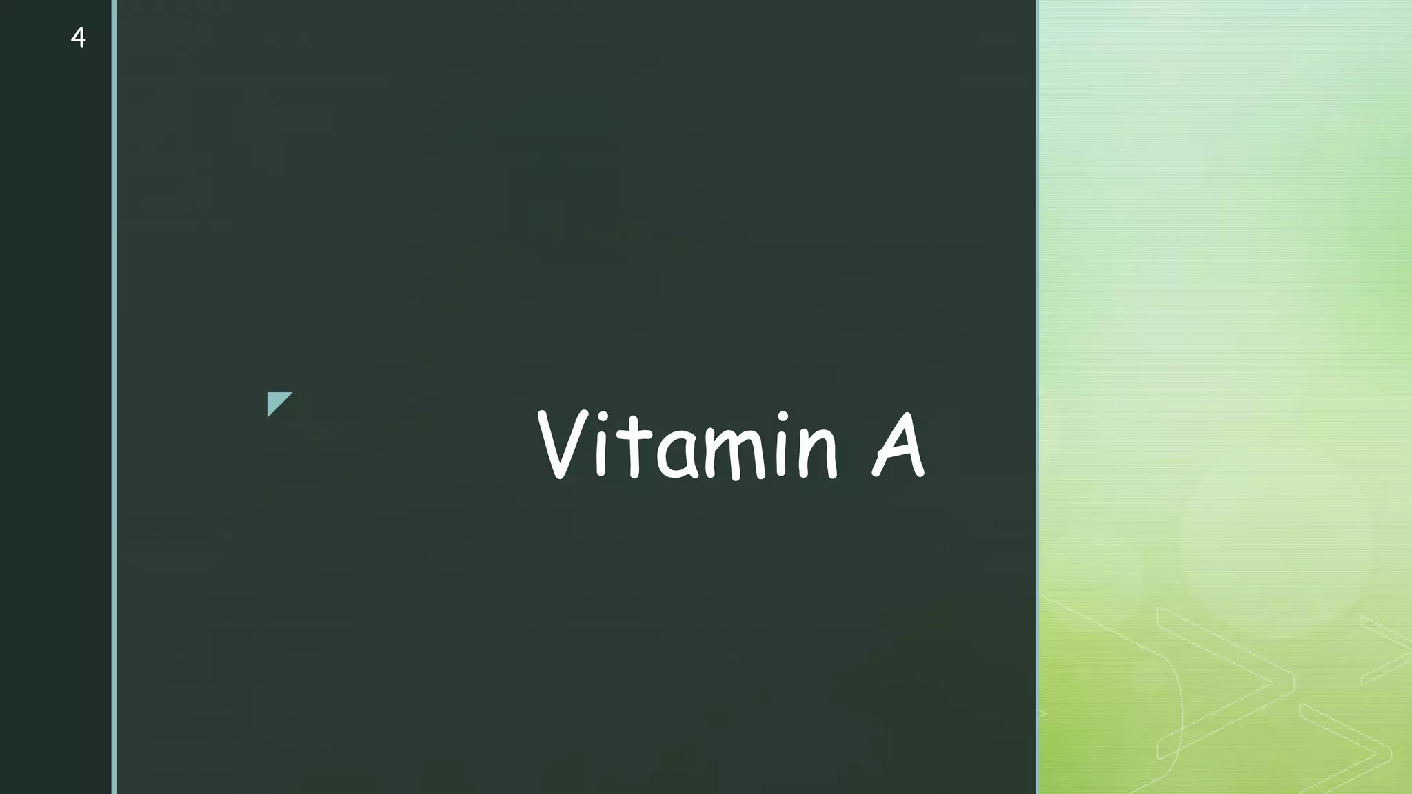 Vitamin A | PPTX