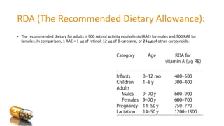 vitamin A.pptx,, metabolism and function | PPTX