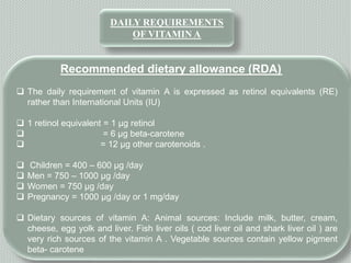 Vitamin A ,C AND E | PPTX