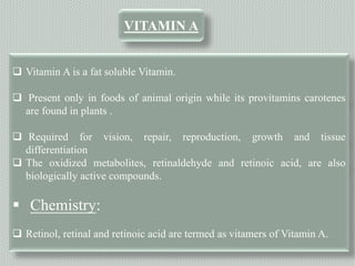 Vitamin A ,C AND E | PPTX