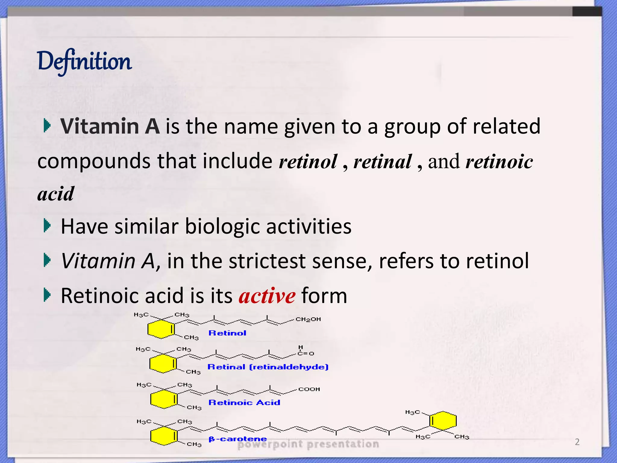 Vitamin A Deficiency | PPTX