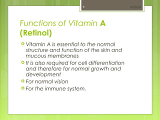 Vitamin a deficiency | PPT