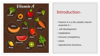 Vitamin a deficiency | PPTX