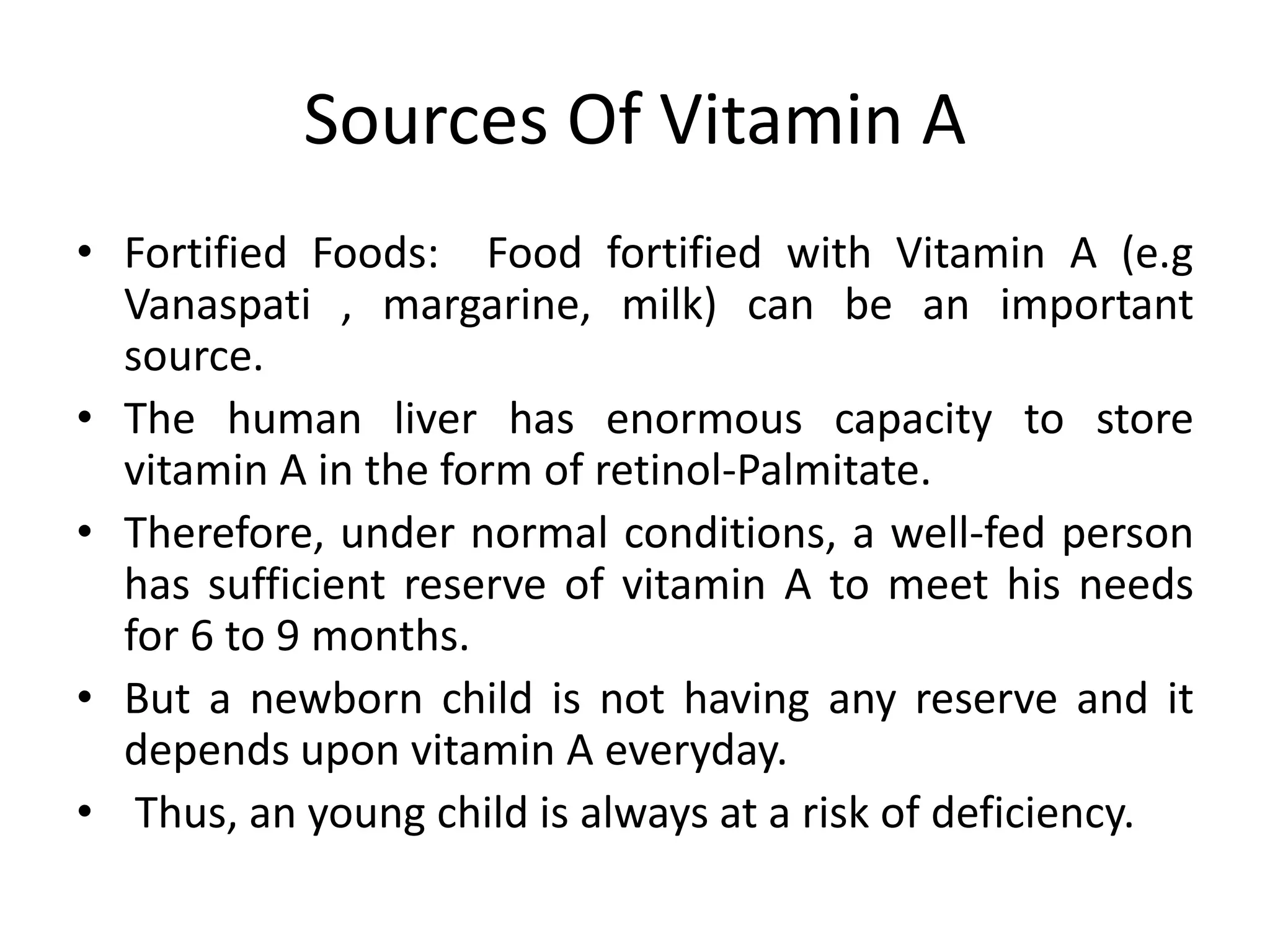 Vitamin A deficiency and control programme | PPTX