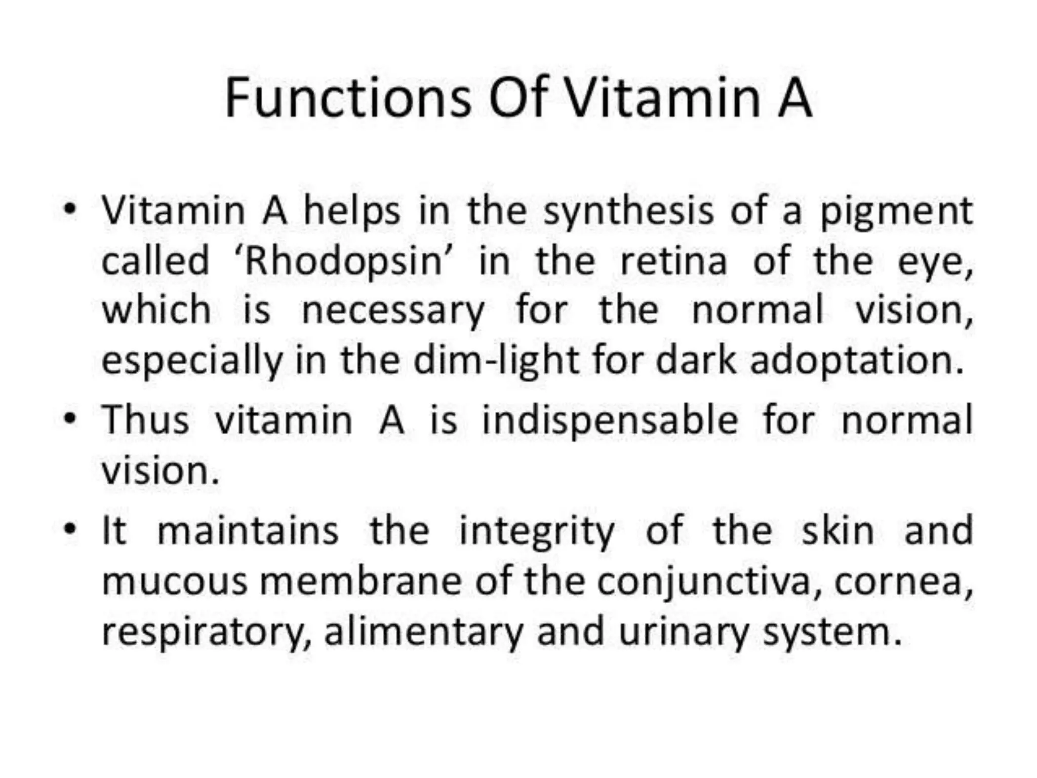Vitamin A prophylaxis programme | PDF