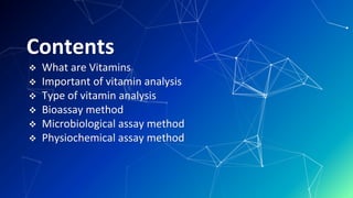 Vitamin Analysis in Food | PDF