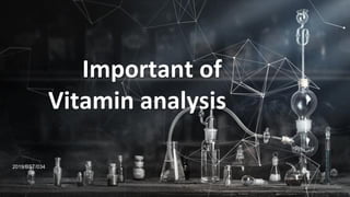 Vitamin Analysis in Food | PDF