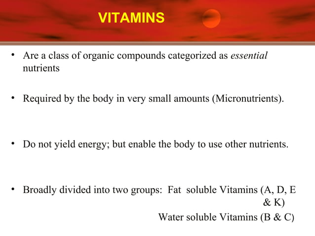 VITAMIN A DEFICIENCY | PPT
