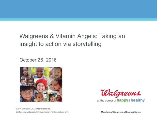 Walgreens' Vitamin Angles Content Marketing | PPT