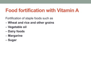 Vitamin a prophylaxis | PPTX