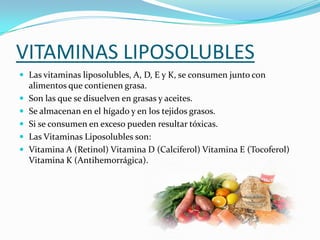 Vitaminas | PPTX