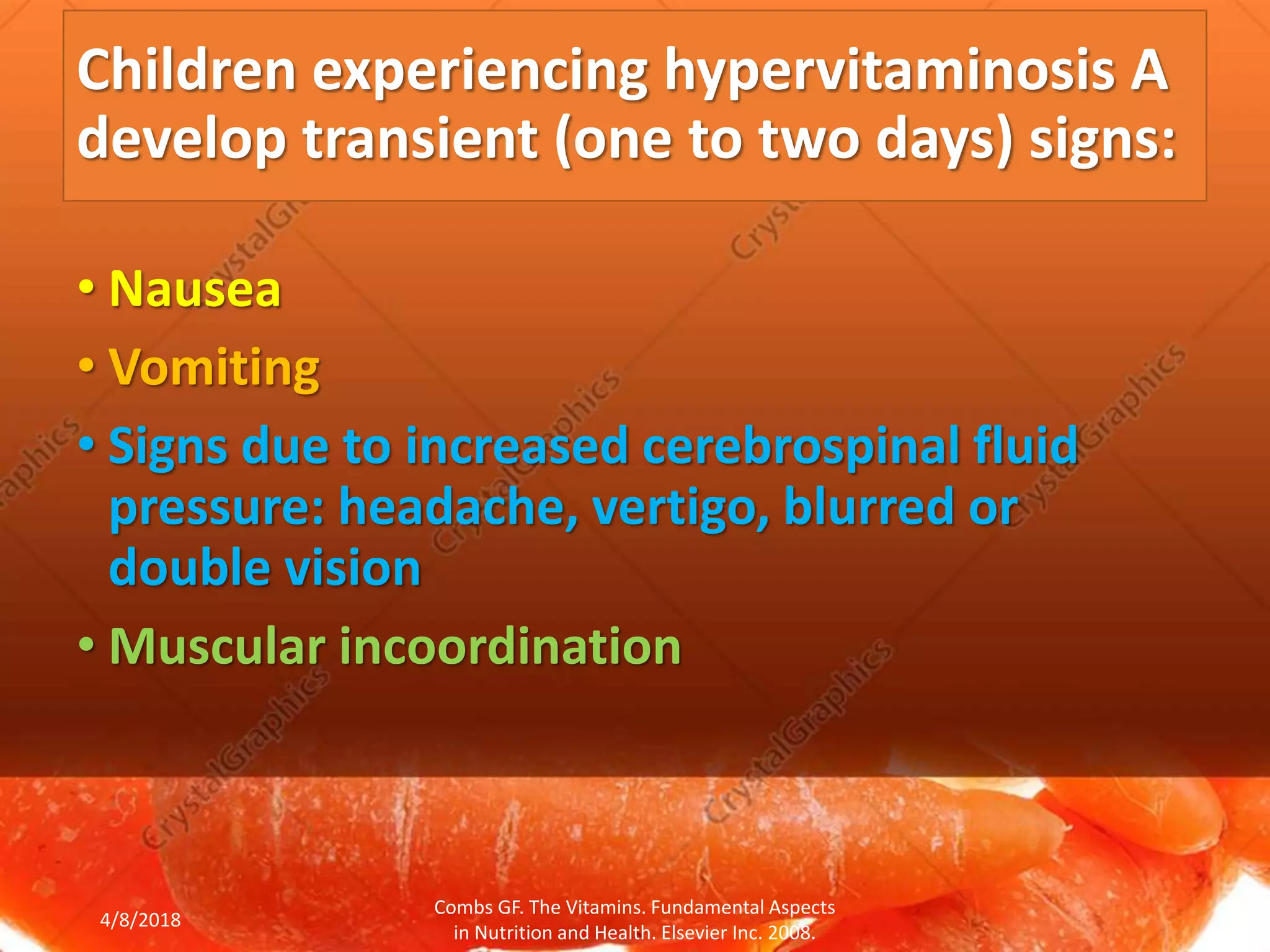 Vitamin A toxicity | PPSX
