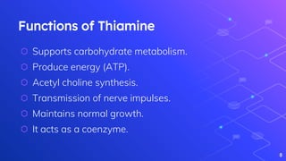 Vitamin b1 | PPTX