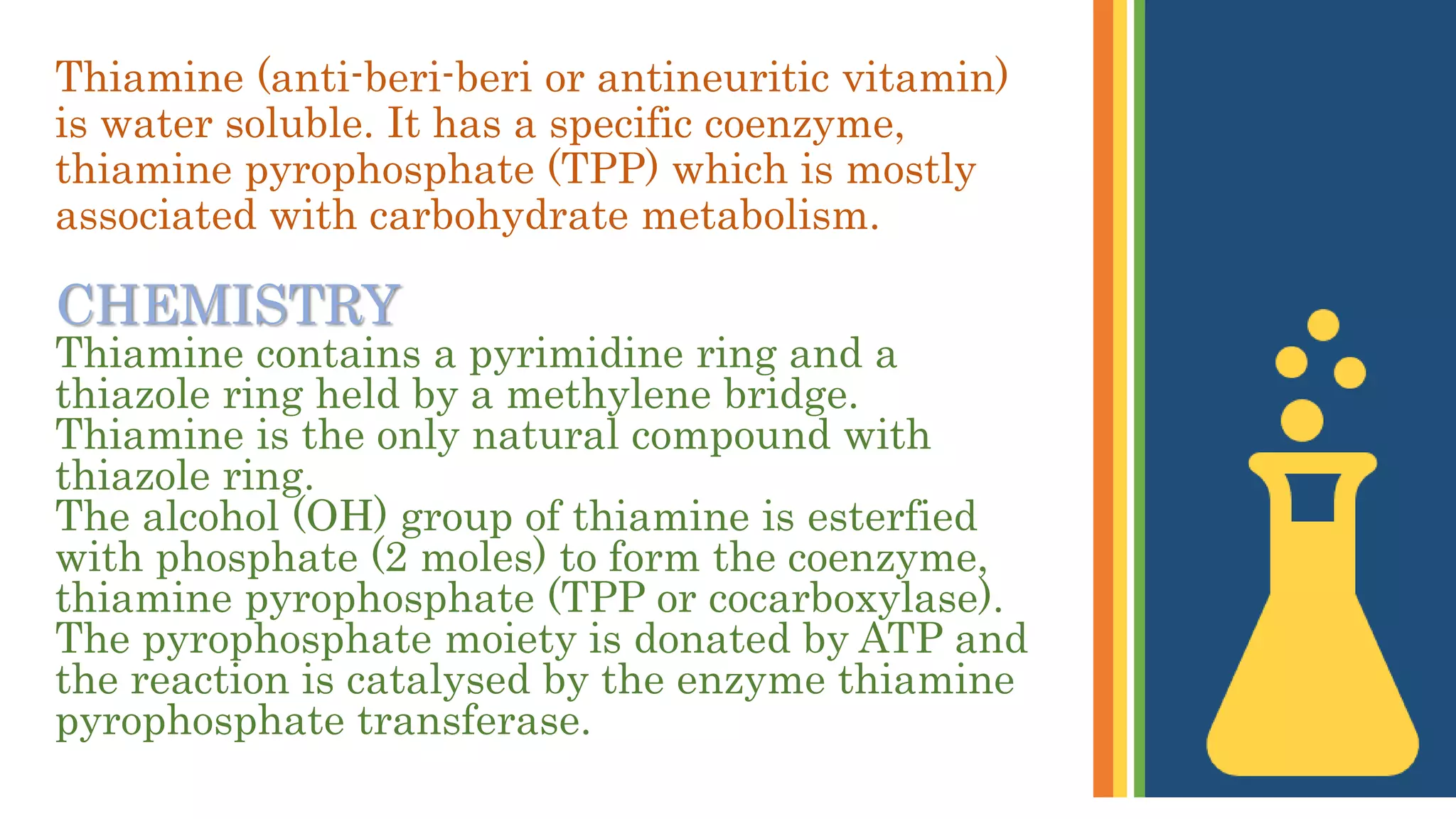 Vitamin B1, THIAMINE | PPTX