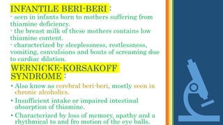 Vitamin B1, THIAMINE | PPTX