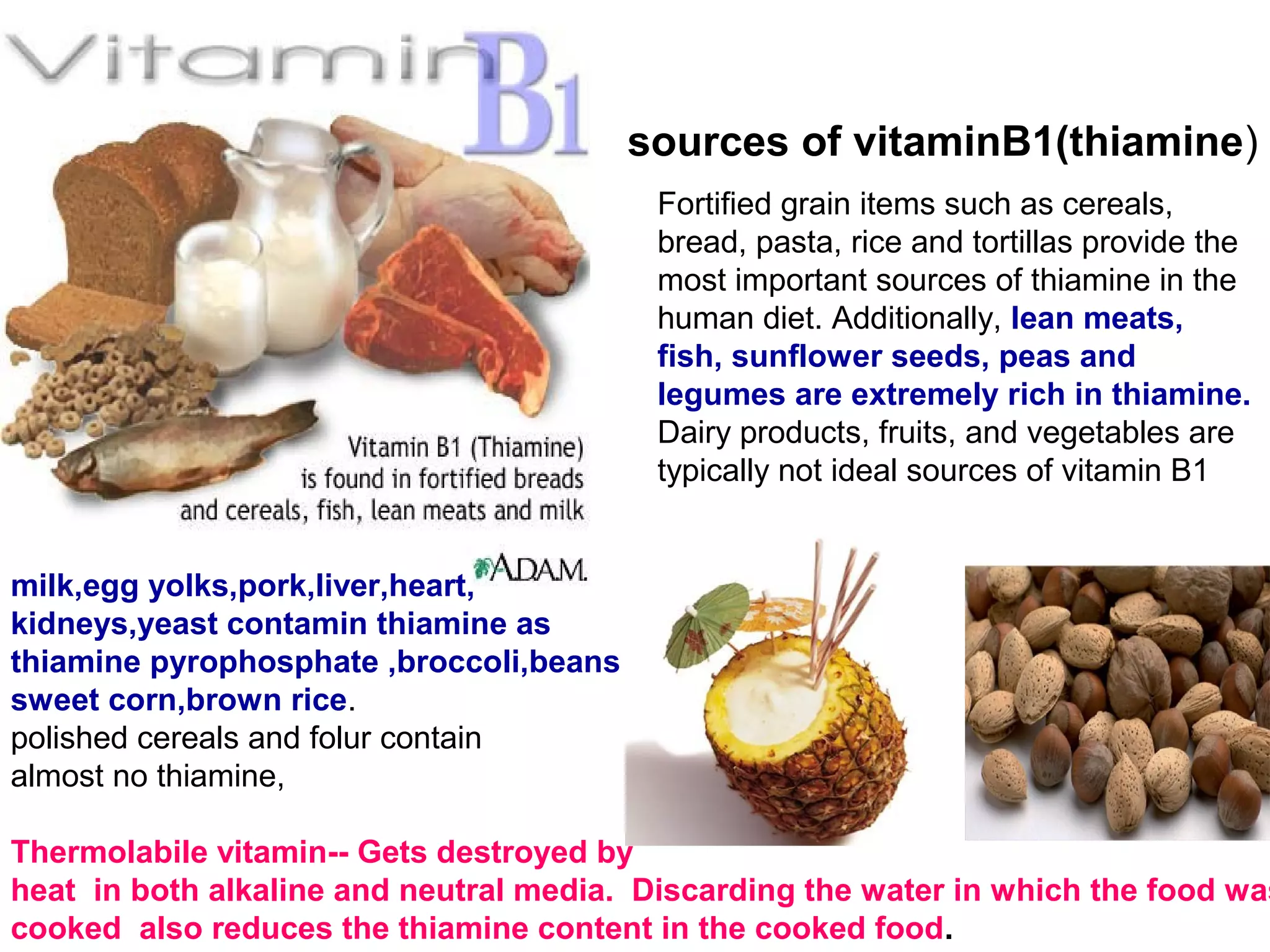 VITAMIN B1 [THIAMINE] MEDICINAL CHEMISTRY BY P. RAVISANKAR [ SOURCE ...