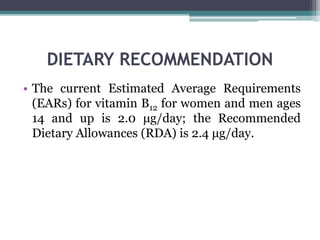 Vitamin b12 | PPTX