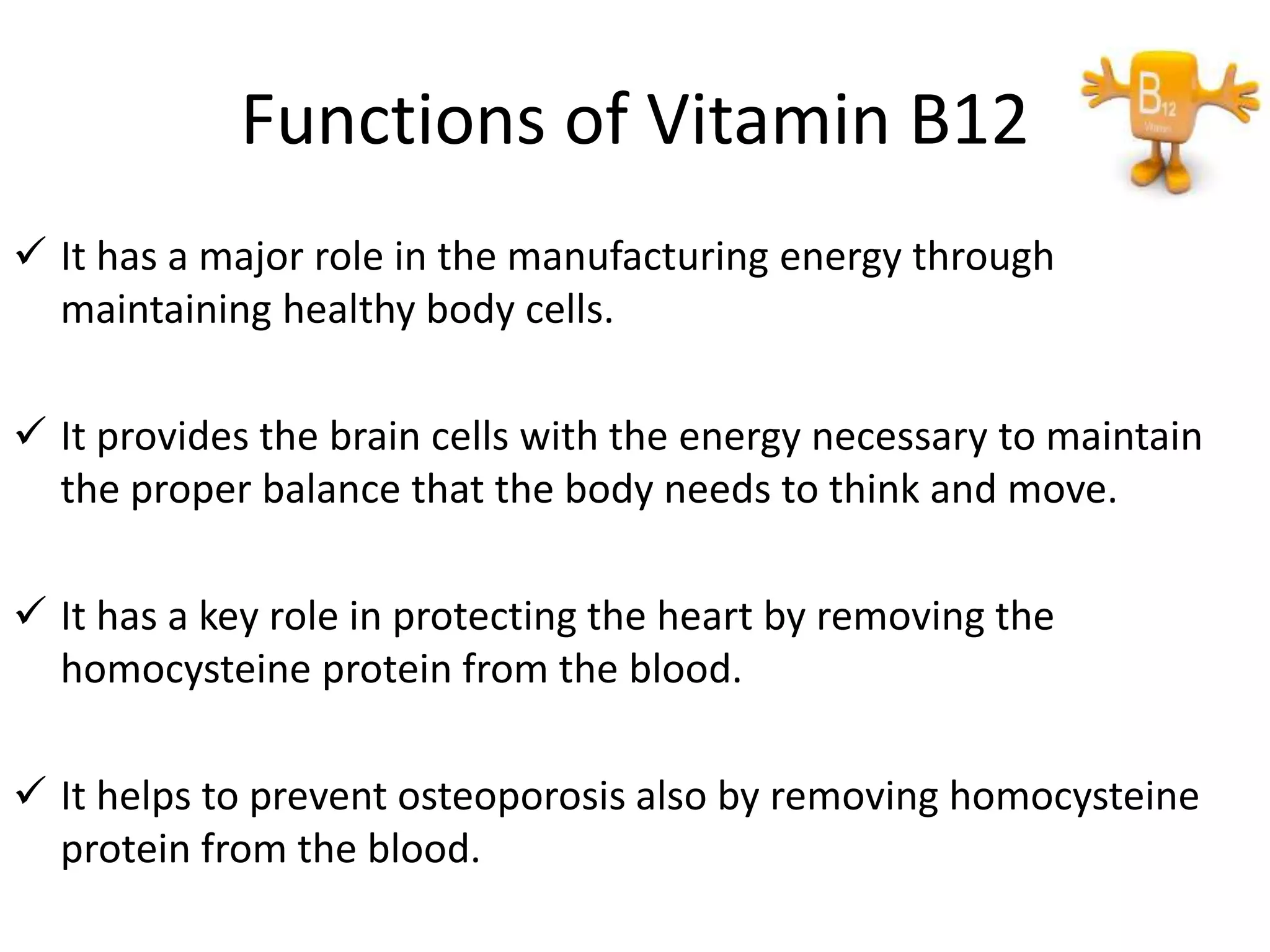 Vitamin b12 | PPTX