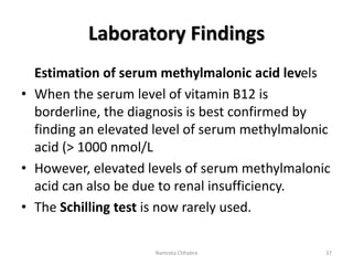 Vitamin B12-Chemistry, functions and clinical significance | PDF