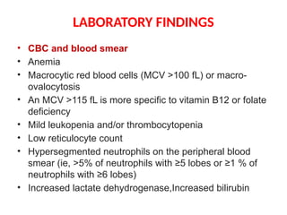 vitamin b12 deficiency in clinical practicepptx | PPTX