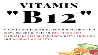 Vitamin b12 final ppt copy group 126-135..pptx