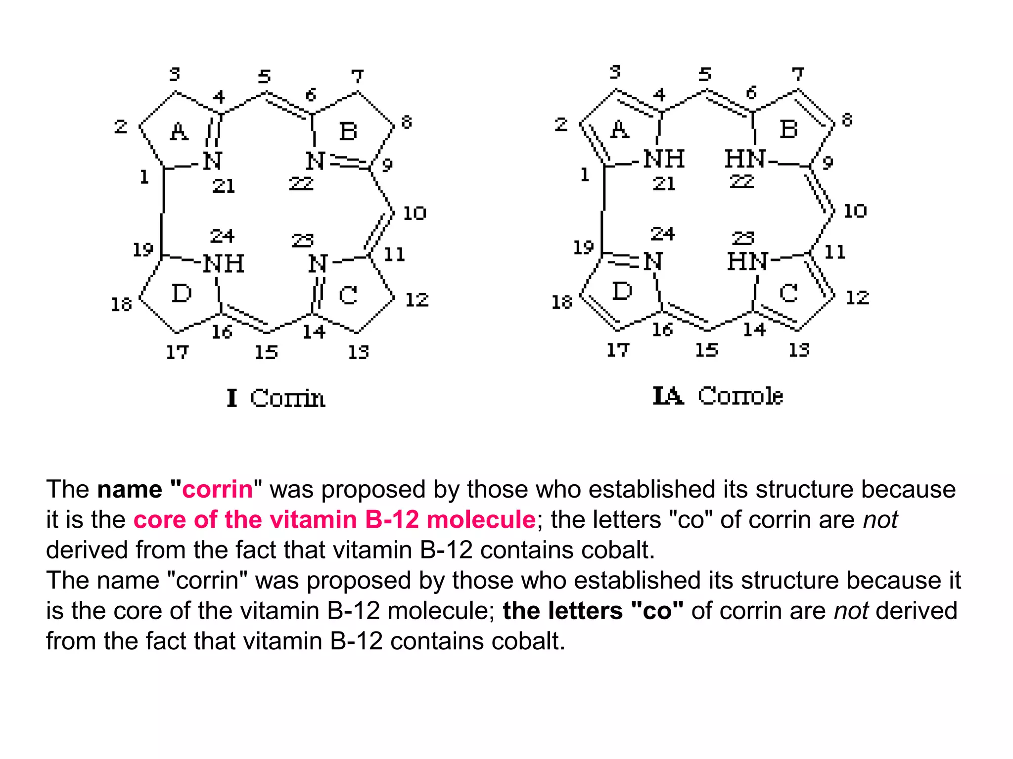 VITAMIN B12[CYNACOBALAMIN][COBALAMIN],SOURCES OFVITAMIN B12,VITAMIN B12 ...