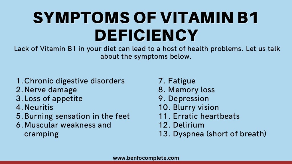 Vitamin B1 Deficiency Symptoms.pdf