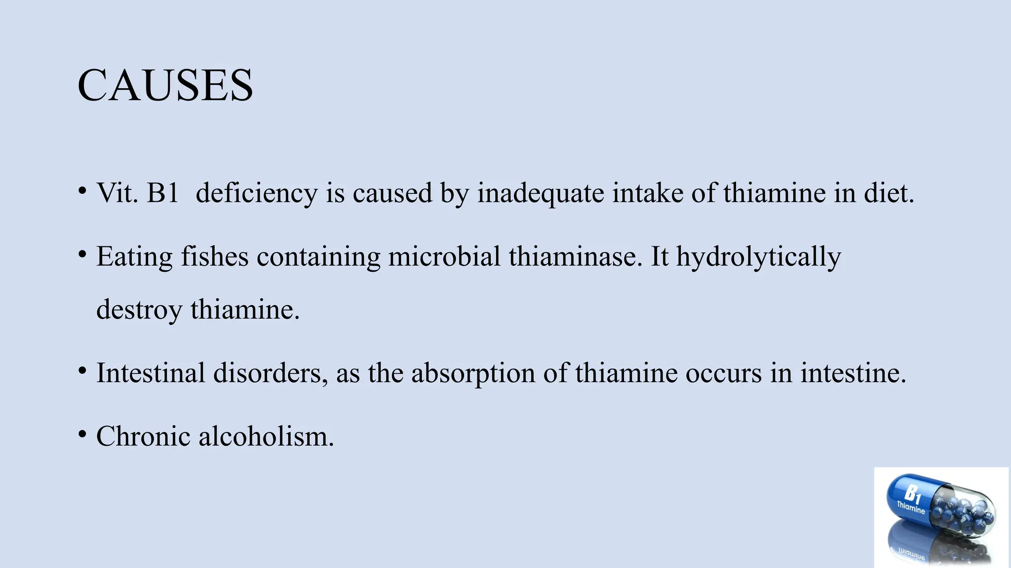 Vitamin B1 _ Thiamine presentation by Ms. Nida Khan .pptx