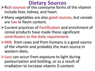 Vitamin B2 (RIBOFLAVIN) | PPTX