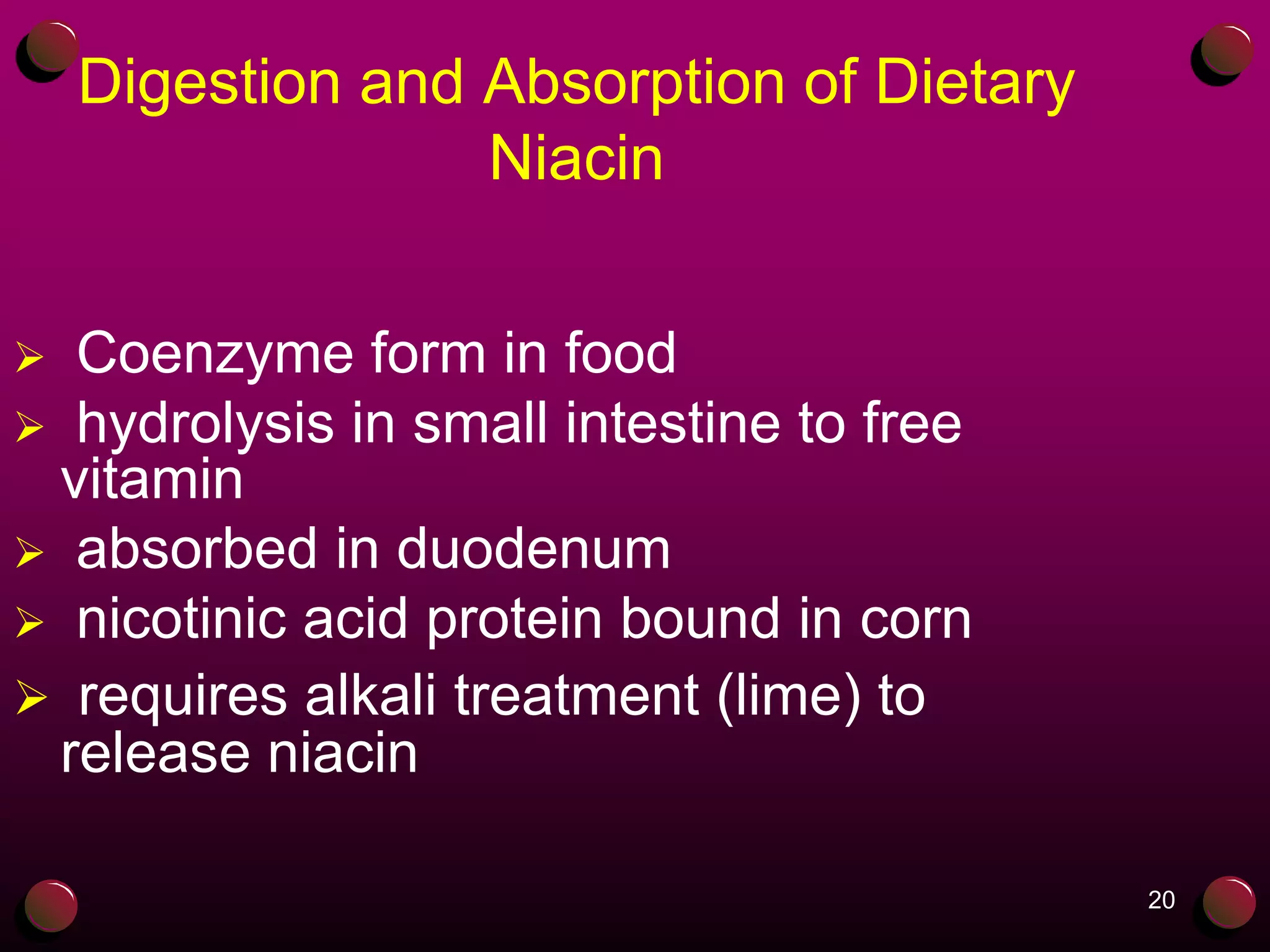 Vitamin B3 Niacin | PPTX