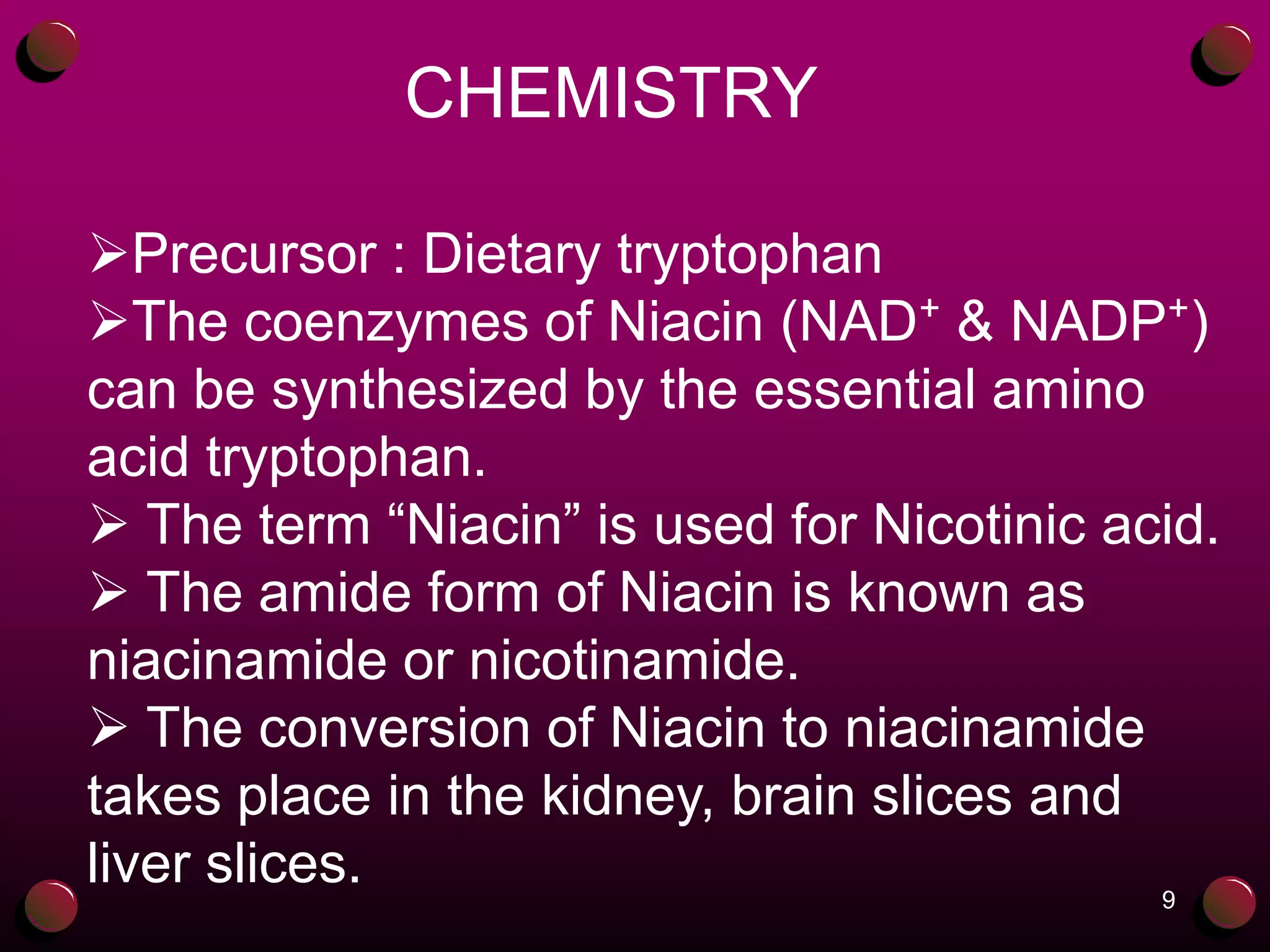 Vitamin B3 Niacin | PPT