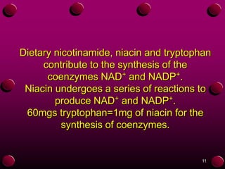 Vitamin B3 Niacin | PPTX | Endocrine and Metabolic Diseases | Diseases ...