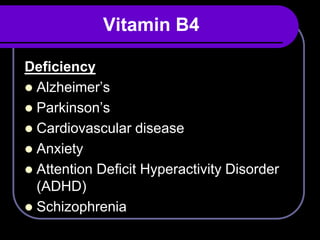 Vitamin B4 | PPSX