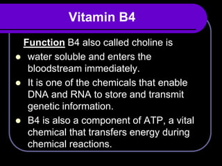 Vitamin B4 | PPSX