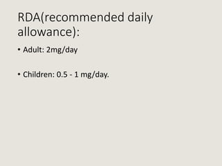 vitamin b6 biochemistry metabolism and functions | PPTX