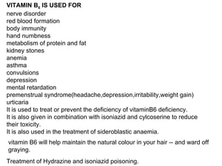 VITAMIN B6 [MEDICINAL CHEMISTRY] BY P.RAVISANKAR. SOURCES,STRUCTURES OF ...