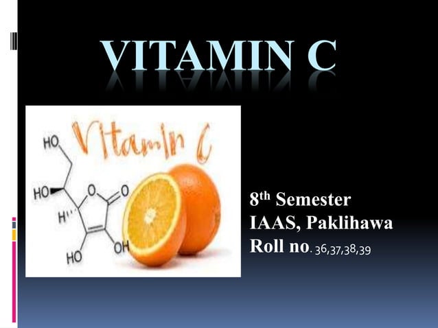 Vitamin c | PPT
