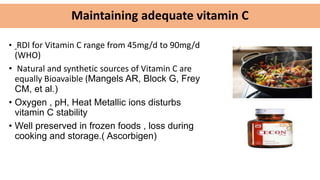 Vitamin C.pptx You will learn a more knowledge | PPTX