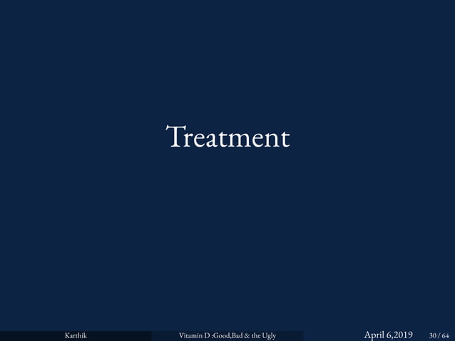 Vitamin D: The good, bad and the ugly | PPT