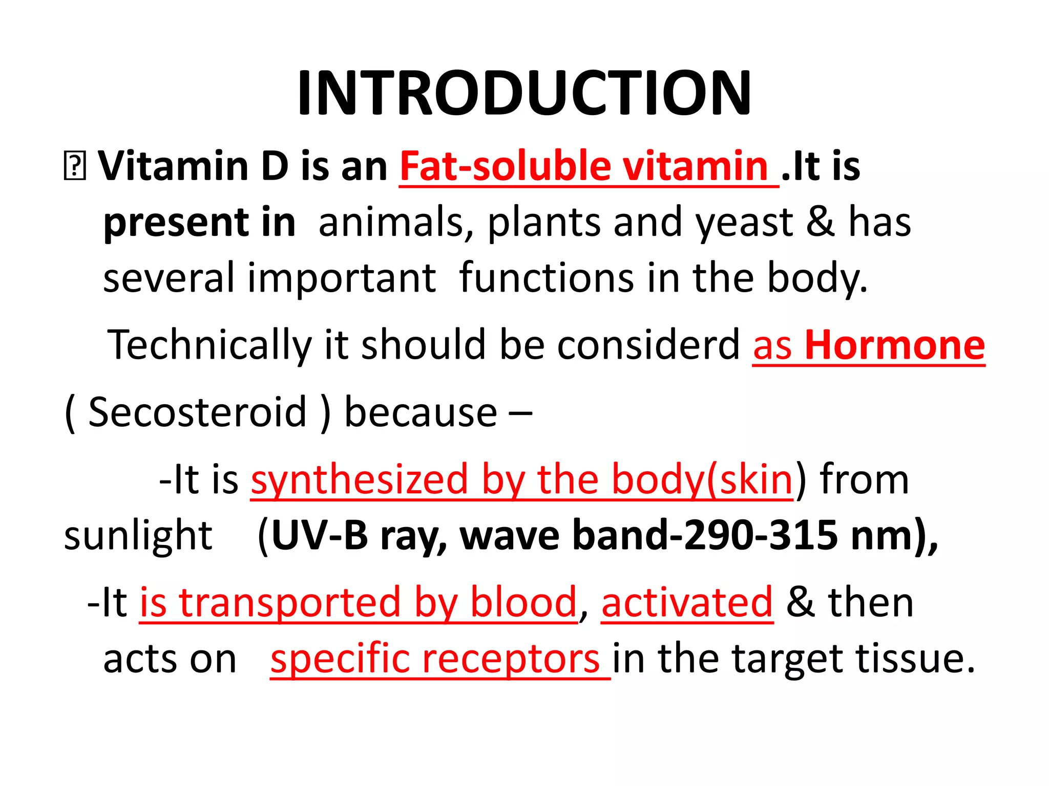 Vitamin d | PPTX