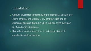 VITAMIN D, CALCIUM, PHOSPHATE METABOLISM | PPTX