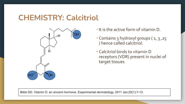 Vitamin D (Calcitriol) in Periodontal Health | PDF